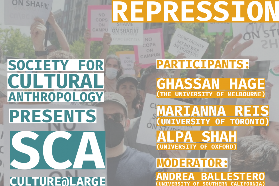 Culture@Large 2024: Repression (Nov. 21) | Society for Cultural ...